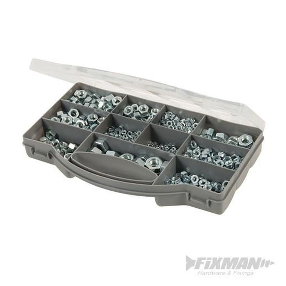 Fixman Hex Nuts Pack – Safety Workwear UK
