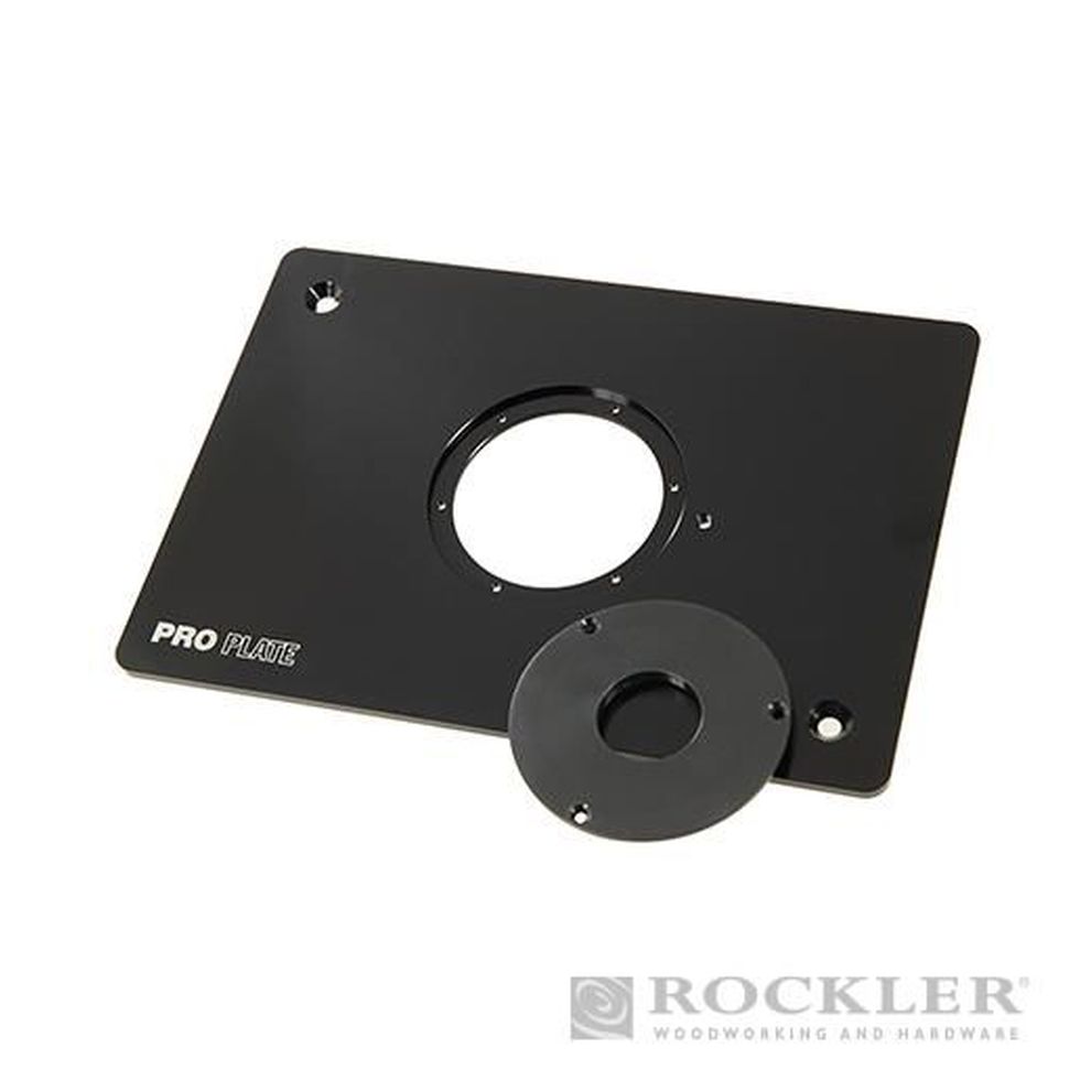 Rockler Aluminium Pro Router Plate (Blank) for Non-Triton Routers ...